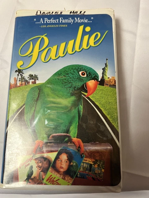 PAULIE VHS 1998 Cheech Marin Gena Rowlands Tony Shalhoub DreamWorks ...