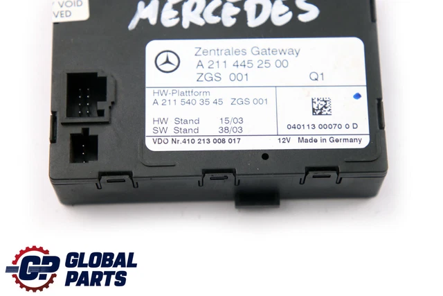 MERCEDES W203 W211 Module l'unité contrôle passerelle centrale ...