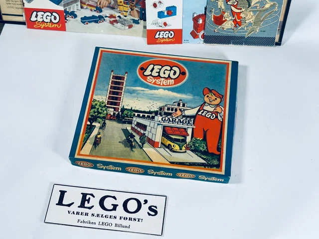 LEGO SYSTEM / MURSTEN No. 236 Garage, SUPER Rare, Near Mint, Excellent ...