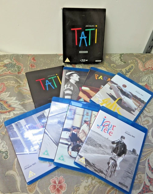 JACQUES TATI: ESSENTIAL Collection (Blu-ray, 7-disc Box Set ...