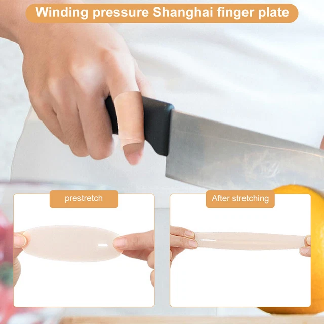 7PCS KNUCKLE IMMOBILIZATION Silicone Protector Finger Splint Set 6-10 ...