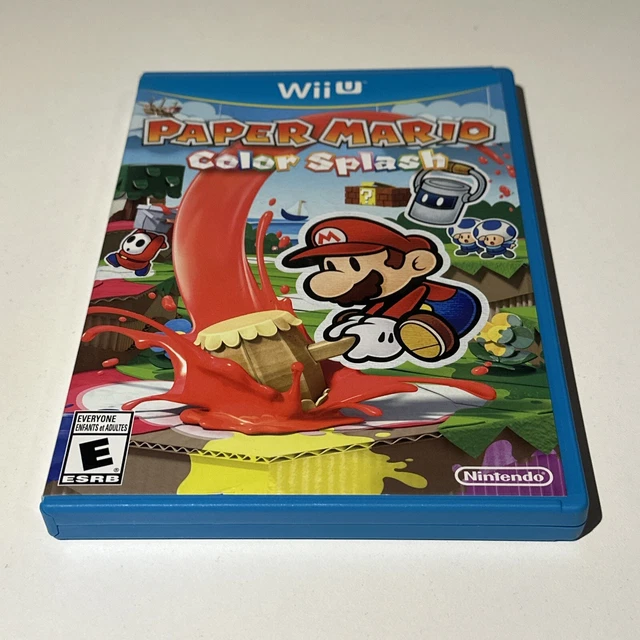 PAPER MARIO: COLOR Splash Nintendo Wii U EUR 40,49 - PicClick FR