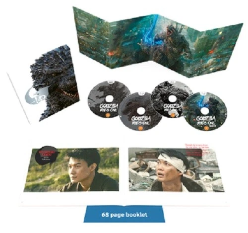 GODZILLA MINUS ONE Deluxe Collectors Edition 4K Ultra HD Region B Blu-ray £97.68 - PicClick UK