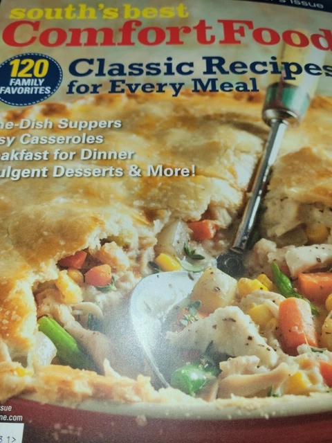 SOUTH'S BEST COMFORT Food Classic Recipes Magazine £3.94 - PicClick UK