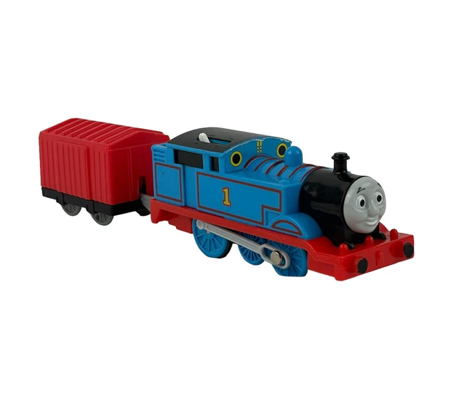 THOMAS & FRIENDS Train Trackmaster Motorized Engine 2009 Mattel Blue w ...
