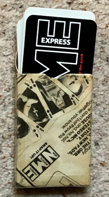 NME PLAYING CARDS - Full Set/Pack - Plus Rare Cards Box £111.11 ...