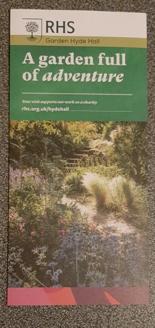 RHS GARDEN HYDE Hall promotional fold out flyer EUR 1,71 - PicClick IT