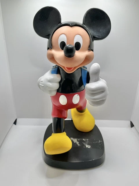 VINTAGE DISNEY 1980S Tyco Mickey Mouse Backpack Push Button Phone ...