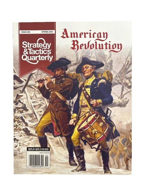 STRATEGY & TACTICS Military History Magazine #09 &Map Poster American ...
