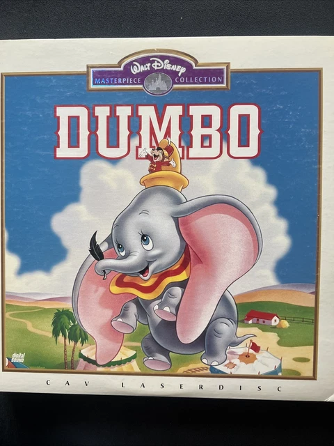DUMBO WALT DISNEY Masterpiece Collection (Laserdisc) 2-Disc CAV DIGITAL ...