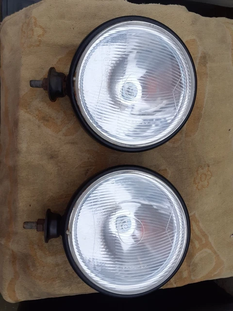 FORD ESCORT MK1 Mk2 RS Rally SIM Spotlamps 7" Spotlights WITH CIBIE ...