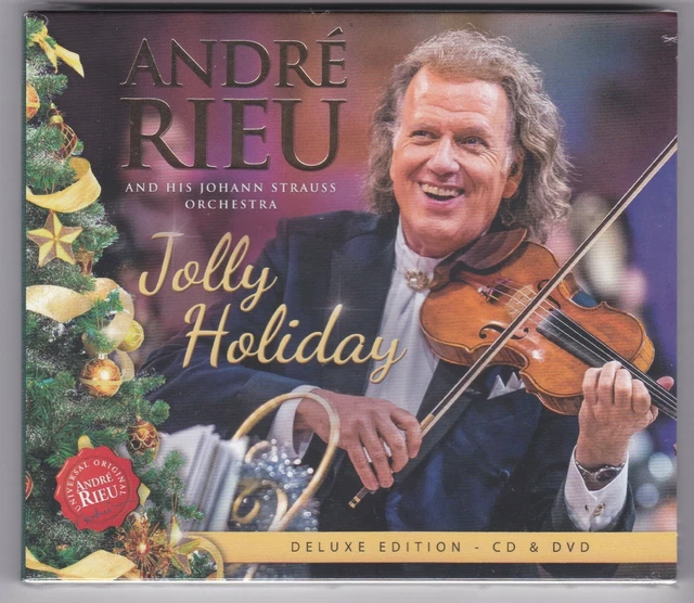 ANDRE RIEU - Jolly Holiday (CD + DVD, 2 Disc Set) A Great Christmas ...