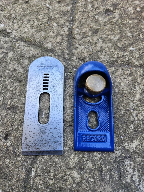 RECORD MARPLES NO 060 1/2 Block Plane Iron And Cap £20.00 - PicClick UK