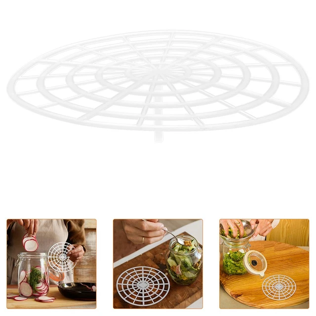 VEGETABLE PICKLING TOOLS Glass Weights for Fermenting Sauerkraut Kit ...