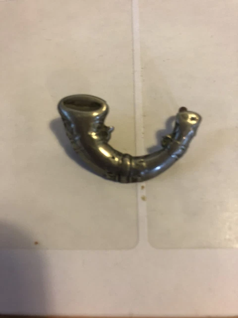 VINTAGE LIGHT INFANTRY Bugle Collar Badge - silver in colour £1.16 ...