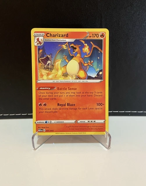 CHARIZARD 2025 MCDONALDS Promo 1/15 Happy Meal Dragon Discovery Pokemon ...