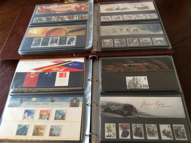 PRESENTATION PACKS 1994 1995 1996 1997 1998 1999 2000 2001 2002 2003 ...