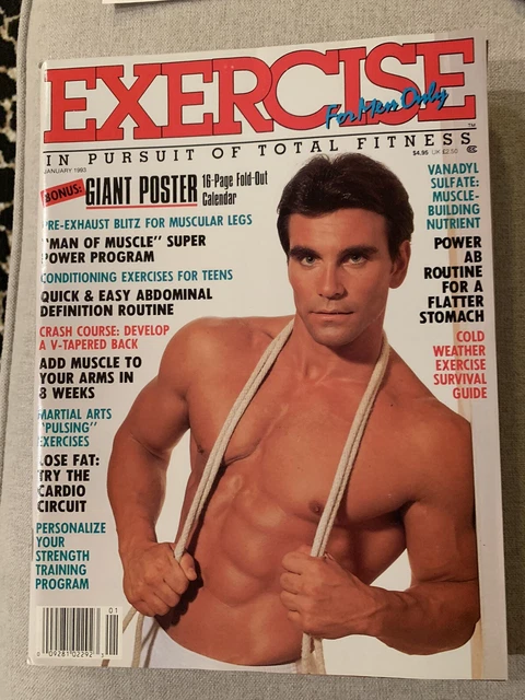 PICK ONE MAGAZINE from this Listing EXERCISE FOR MEN ONLY 1993 $40.00 ...