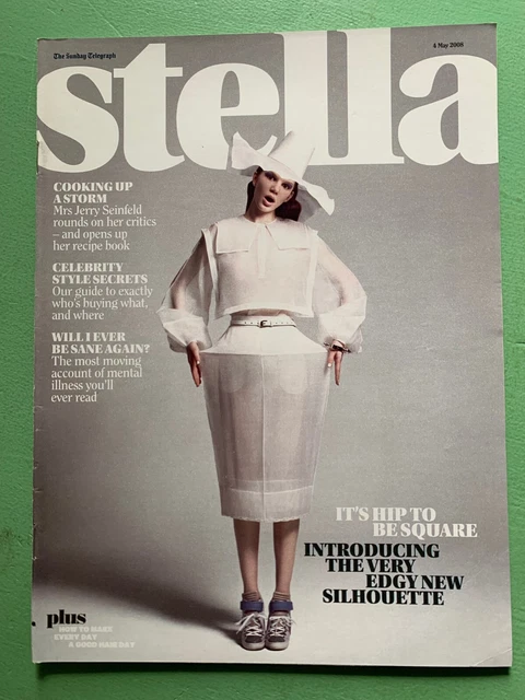 STELLA MAGAZINE UK 4-May-2008 Jane Horrocks Jessica Seinfeld Model ...