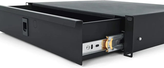 GATOR RACKWORKS STANDARD 2U Rack Mount Drawer with Lock; 14.2" Deep ...