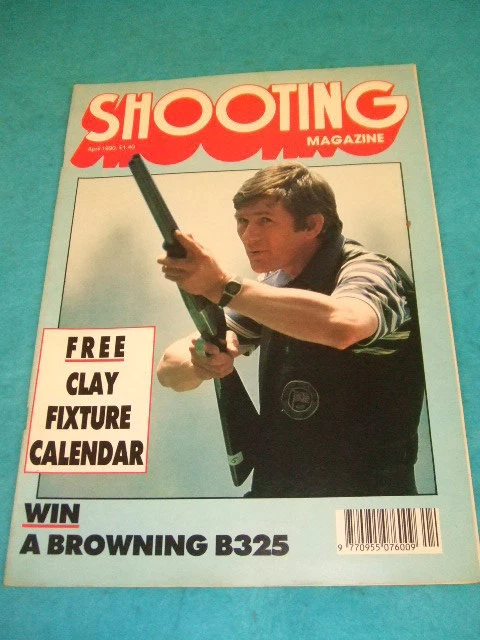 SHOOTING MAGAZINE - Clay Fixture Calendar - April 1990 £6.99 - PicClick UK