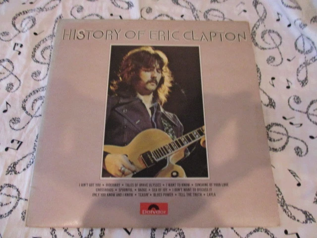 ERIC CLAPTON & The History Of Eric Clapton Polydor Label Double Lp , Ex ...