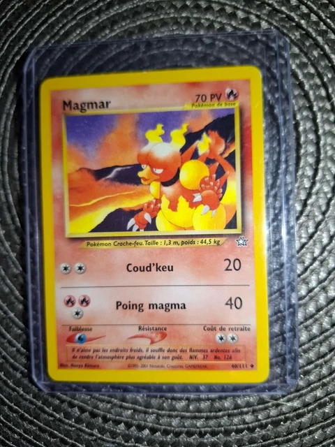 CARTE POKÉMON MAGMAR 40/111 Neo Genesis Wizards FR EUR 4,50 - PicClick FR