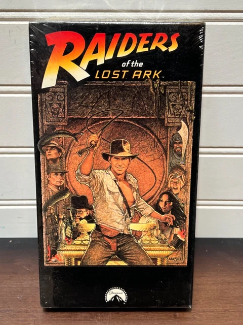 RAIDERS OF THE Lost Ark 1989 SEALED VHS #1376 Paramount Home Video ...