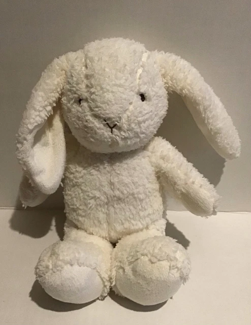 ASDA GEORGE BUNNY Rabbit Cream Plush Soft Toy Comforter 24cm £17.99 ...