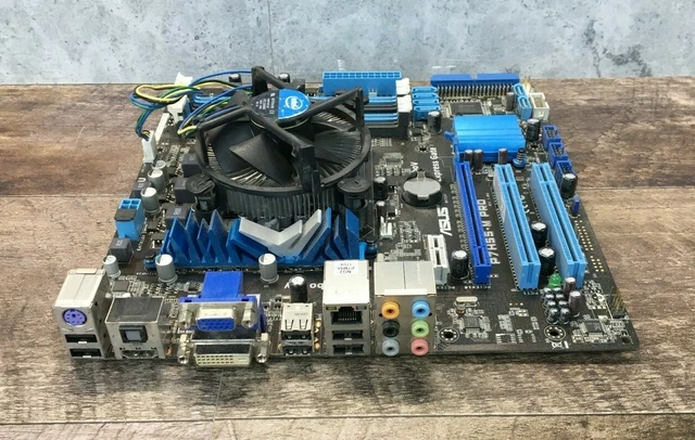 ASUS P7H55-M PRO LGA 1156 DDR3 H55 M-ATX Intel Unit Only *Untested* $65 ...