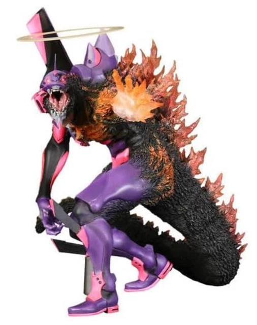 GODZILLA VS. EVANGELION Toho 30cm EVA Unit 01 Burning G Awakening Form ...