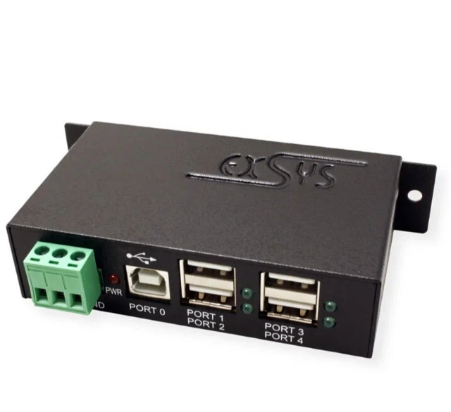 EXSYS EX-1163HM USB 2.0 Hub Metall 4-Port EUR 40,00 - PicClick FR