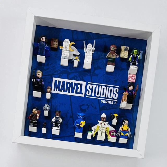 DISPLAY FRAME CASE for Lego ® Marvel series 2 minifigures 71039 figures ...
