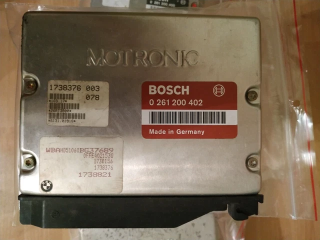 BMW E34 520I M50 M50B20 NON VANOS ENGINE CONTROL UNIT ECU DME ...