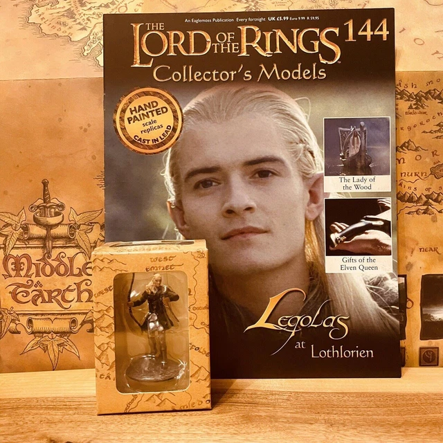 THE LORD OF the rings eaglemoss collectors models issue 144 Legolas £15 ...