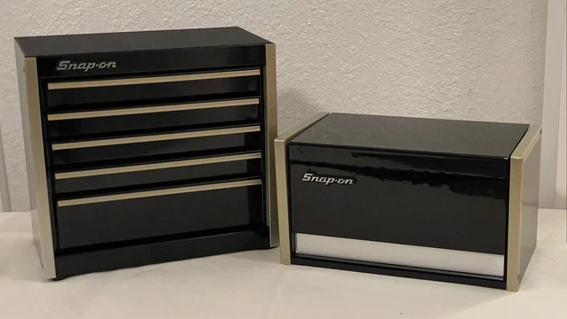 SNAP-ON BLACK MINI Micro Tool Box ~ Top Chest - KMC923APB *NEW IN BOX ...