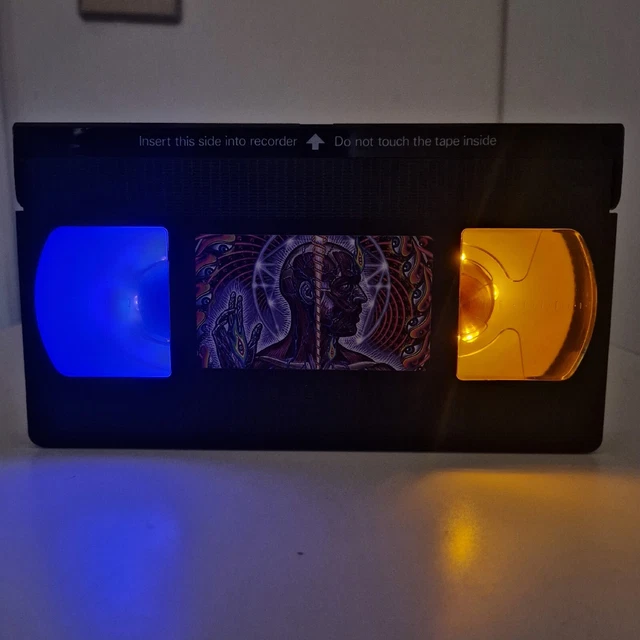 TOOL LATERALUS LED VHS Video Tape Lamp Birthday Gift Present Retro ...