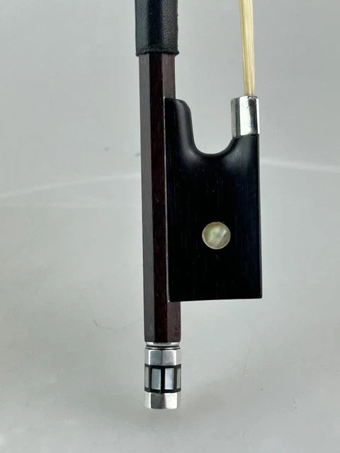 ANTIQUE FINE SILVER Mounted Mother of Pearl Violin Bow Circa 1900 £ ...
