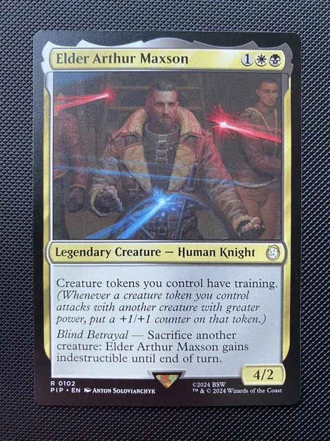 MAGIC: THE GATHERING - Elder Arthur Maxson (Regular 0102) - Fallout ...