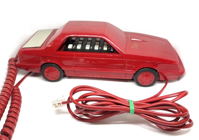 VTG UNISONIC DODGE Shadow Car Touch Tone Landline Telephone WORKS Push ...