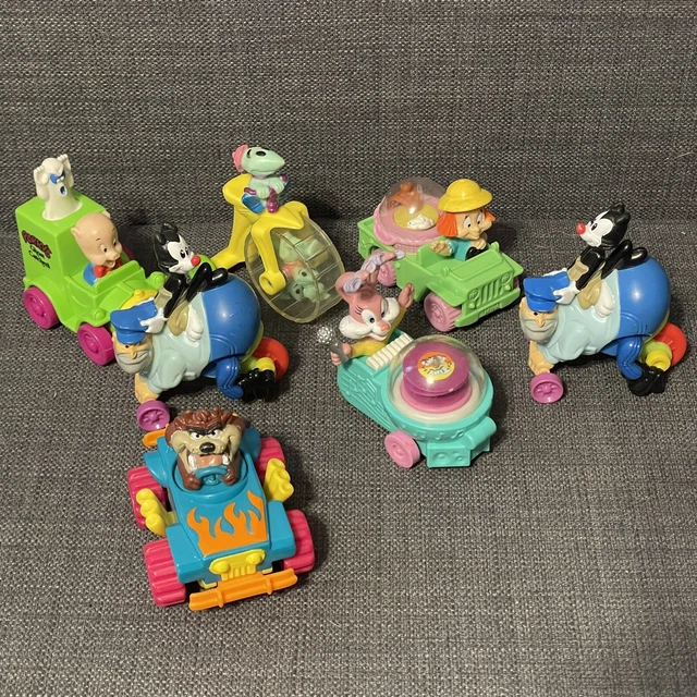 VINTAGE TINY TOONS Looney Tunes Assorted Flip Cars McDonalds Happy Meal ...