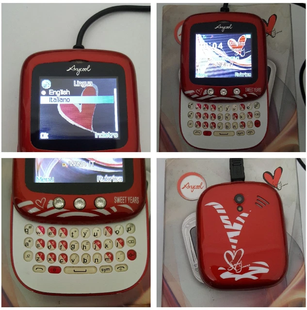 CELLULARE ANYCOOL CHERY Sweet Years Dual Sim Gsm Sim Free Debloque ...