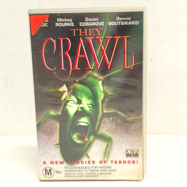 THEY CRAWL - Horror - VHS Big Box Ex Rental $25.50 - PicClick AU