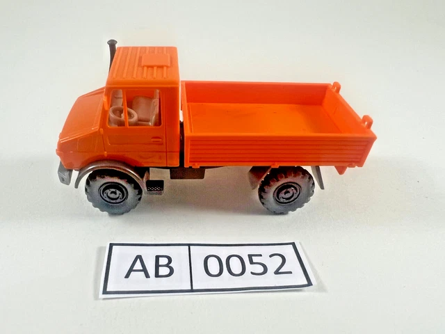 WIKING MERCEDES BENZ Unimog U 1700 L Orange H0 1:87 "SKU AB0052" - Ref ...