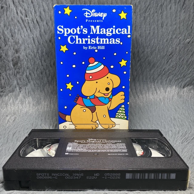 SPOT'S MAGICAL CHRISTMAS VHS 1995 Film Disney Eric Hill Classic Kids ...
