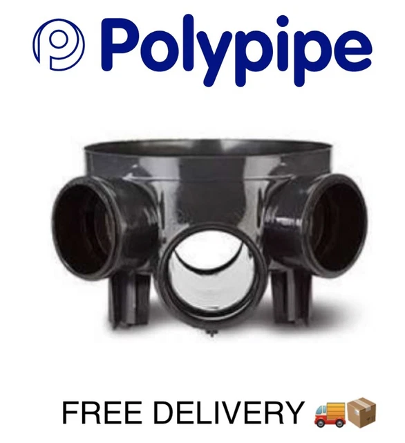 UNDERGROUND DRAINAGE MANHOLE Inspection Chamber Base 320 mm £29.99 ...