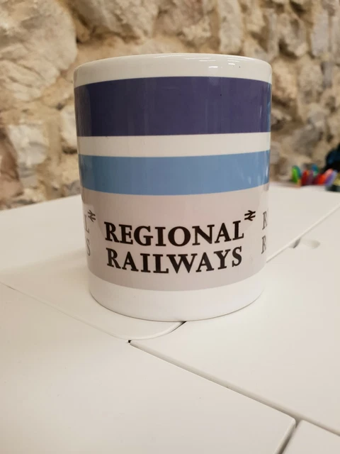 BRITISH RAIL REGIONAL Railways Logo Livery Railway Cup Mug £7.99 ...
