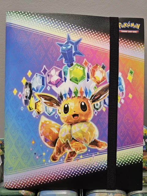 POKÉMON TCG PRISMATIC Evolutions Eevee Binder Collection **BINDER ONLY ...