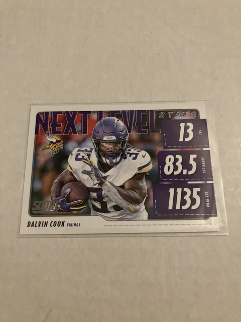 2020 PANINI SCORE Next Level Stats Dalvin Cook Vikings NLS-DC EUR 1,10 ... 2020 PANINI SCORE Next Level Stats Dalvin Cook Vikings NLS-DC EUR 1,10 ...