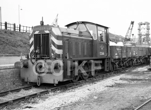 RAILWAY PHOTOGRAPH 6X4 BR D2616 Goole 1962. £3.25 - PicClick UK